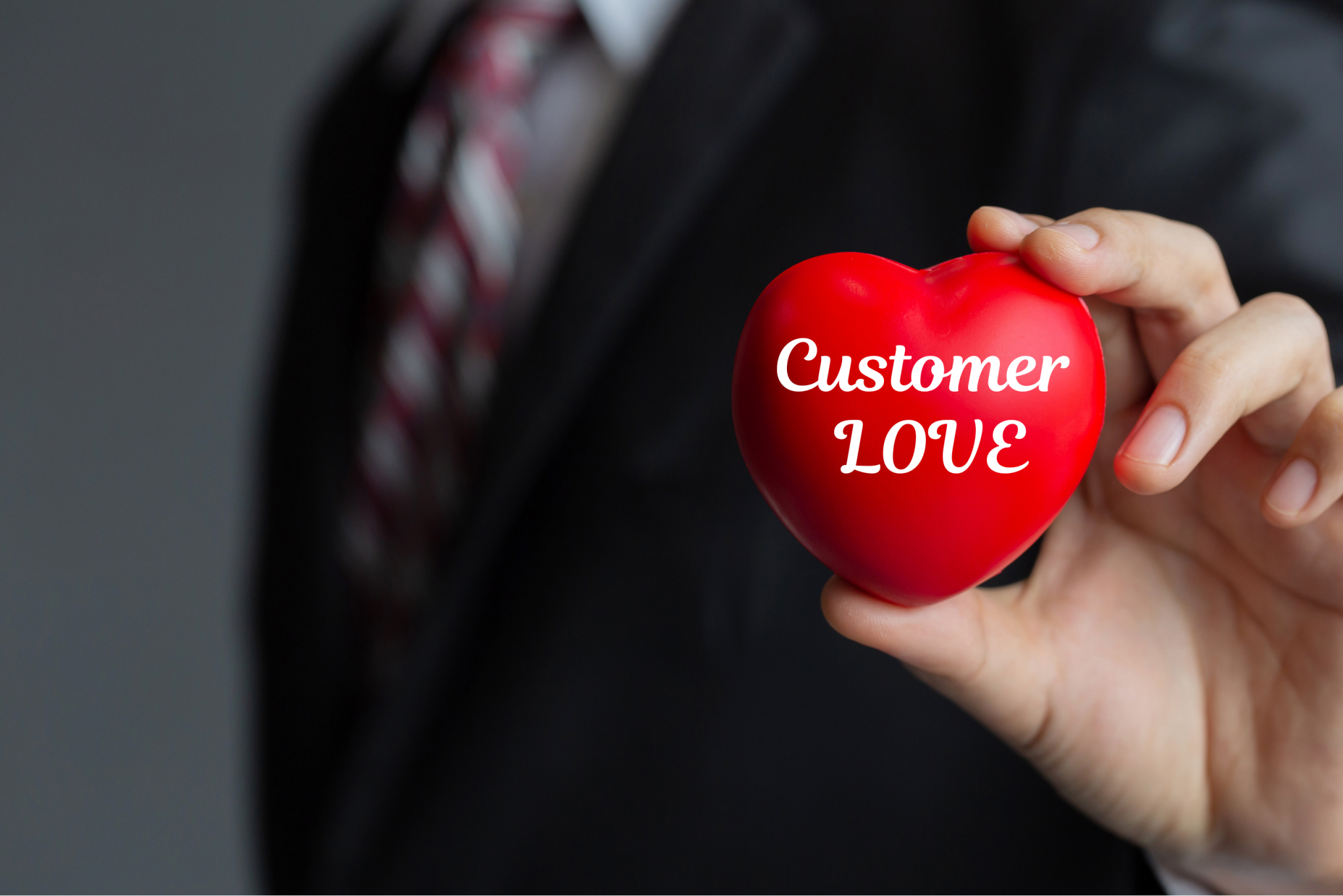 Show customers some love - Above Benchmark